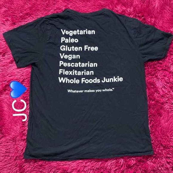 Loomstate | Shirts | Wfm Whatever Makes You Whole Black Tshirt | Poshmark